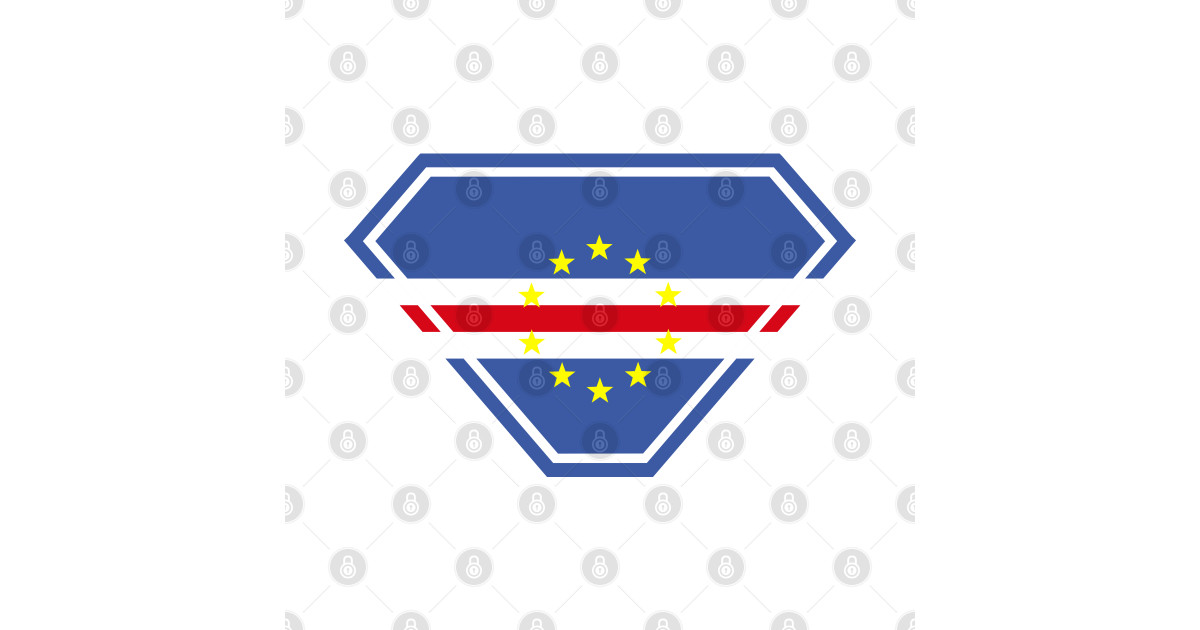 Cape Verde SuperEmpowered Shield - Cape Verde Pride - T-Shirt | TeePublic