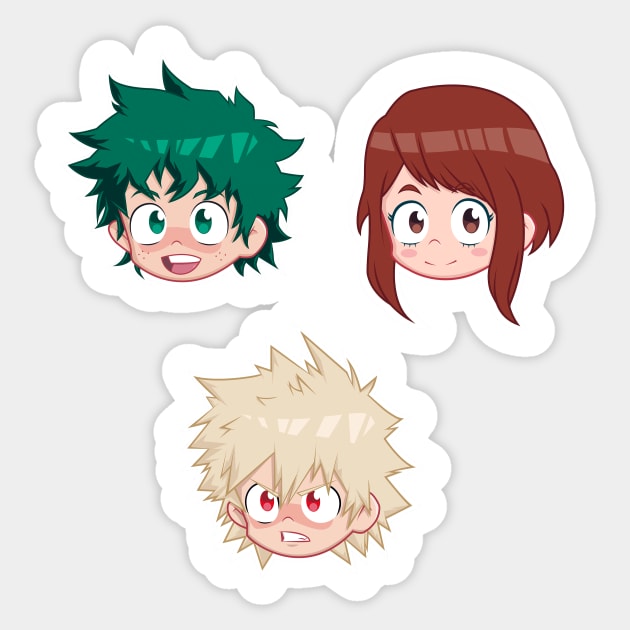 Boku no hero academia - Boku No Hero Academia - Sticker | TeePublic
