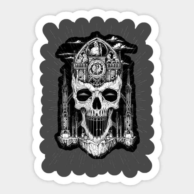 Skull Of Architects - Band - Sticker | TeePublic
