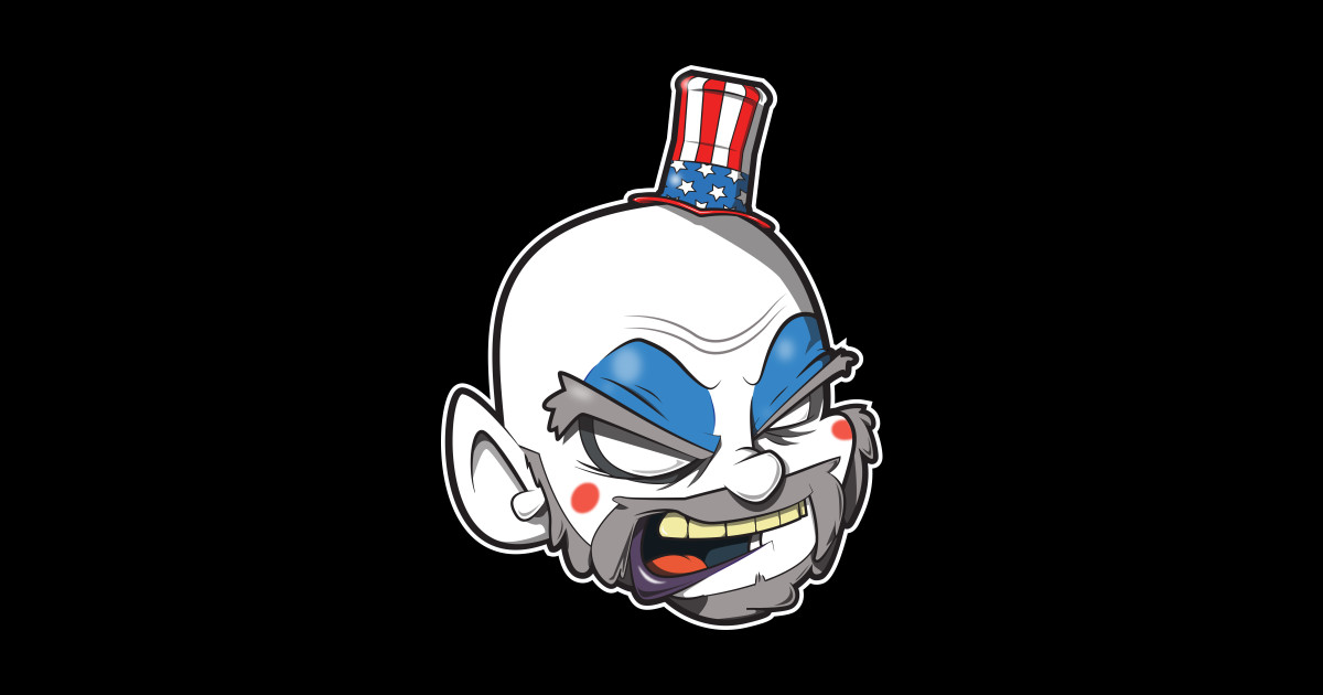 captain spaulding clown - Captain Spaulding - Sticker | TeePublic