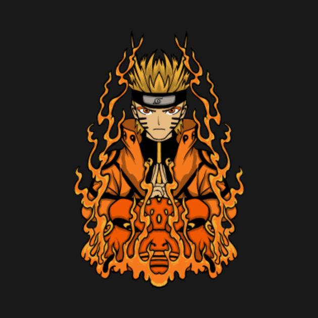 Ninja with Frog - Naruto - T-Shirt | TeePublic