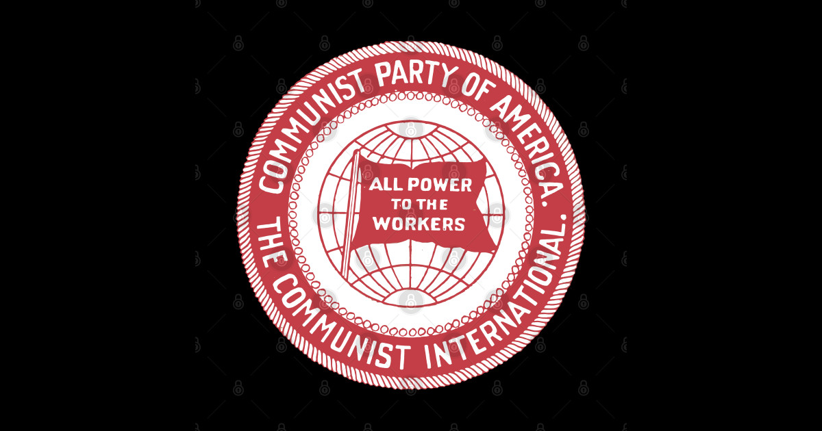 Communist Party Of America - Communism - Sticker | TeePublic