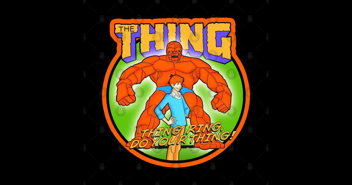 The Thing Cartoon - The Thing Cartoon - T-Shirt | TeePublic