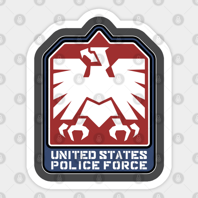 UNITED STATES POLICE FORCE - Escape From New York - Sticker | TeePublic