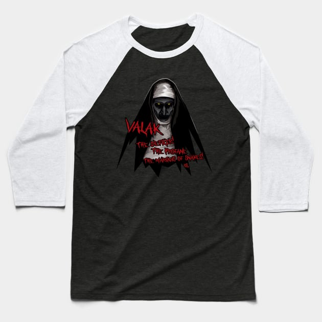 The Marquis of Snakes - Valak - Baseball T-Shirt | TeePublic