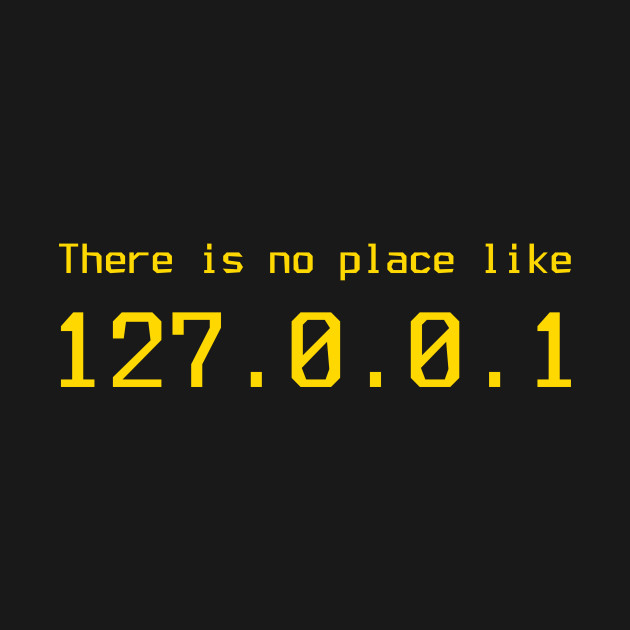 127 0 0 1 IP Address Keep Browsing Pillow TeePublic