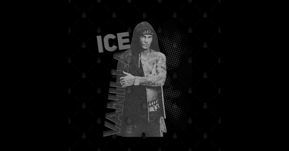Vanilla Ice // Illustrations - Vanilla Ice - Sticker | TeePublic