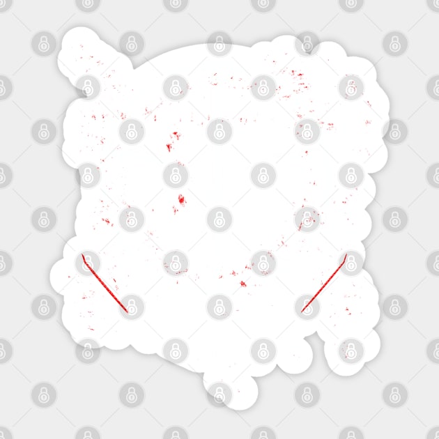 Blue Eye Samurai Mizu Katana Sword Symbol - Blue Eye - Sticker | TeePublic