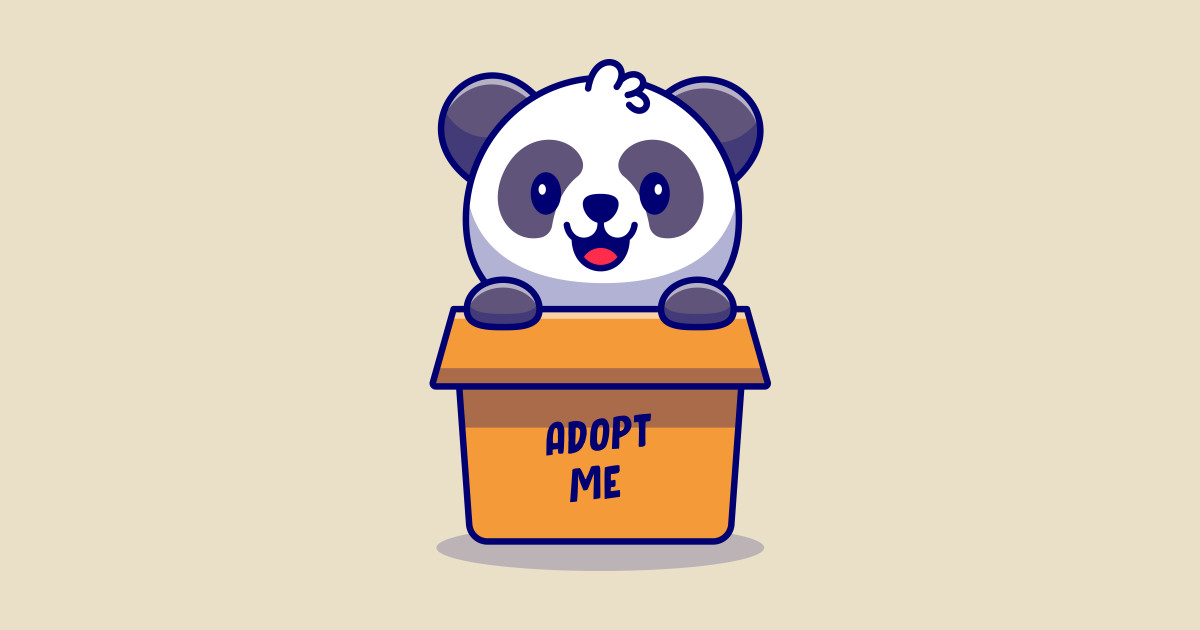 Cute Panda Playing In Box Cartoon - Cute Panda Playing In Box Cartoon ...