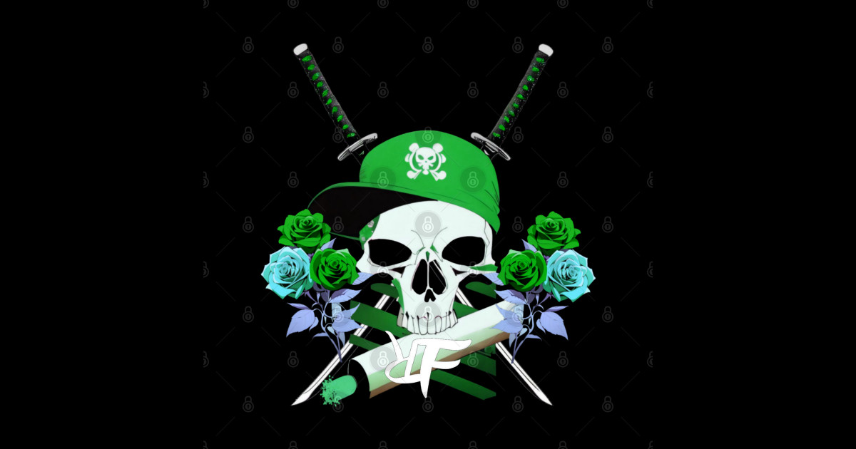 Jolly Roger Kijani - Pirates - Pin | TeePublic