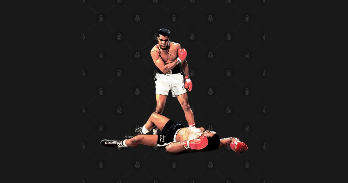 Muhammad Ali Iconic Pose - Muhammad Ali - T-Shirt | TeePublic