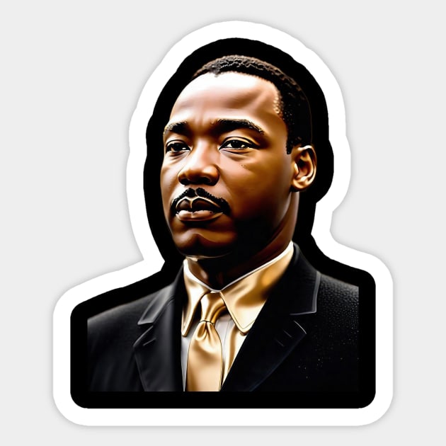 Martin Luther King Jr - Martin Luther King Jr Day - Sticker | TeePublic
