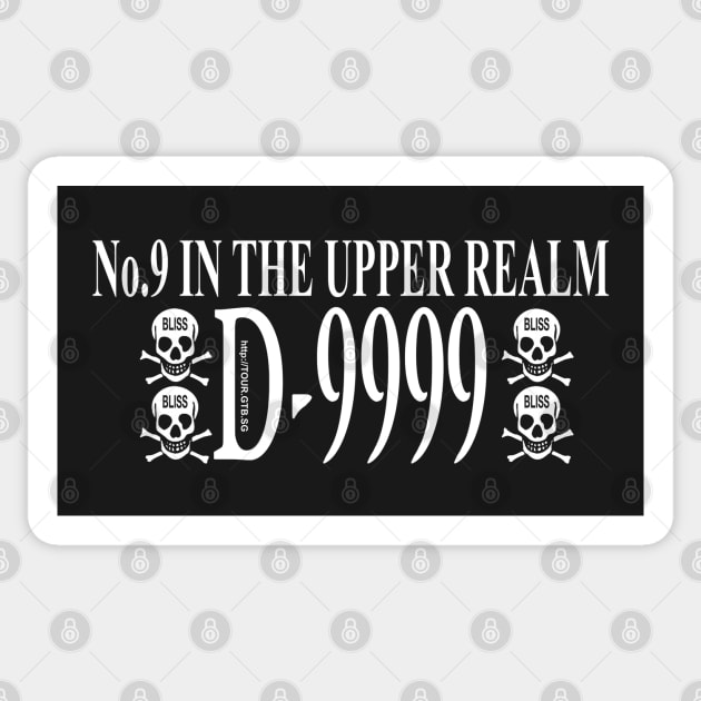 Drain Gang D-9999 text - Drain Gang - Sticker | TeePublic