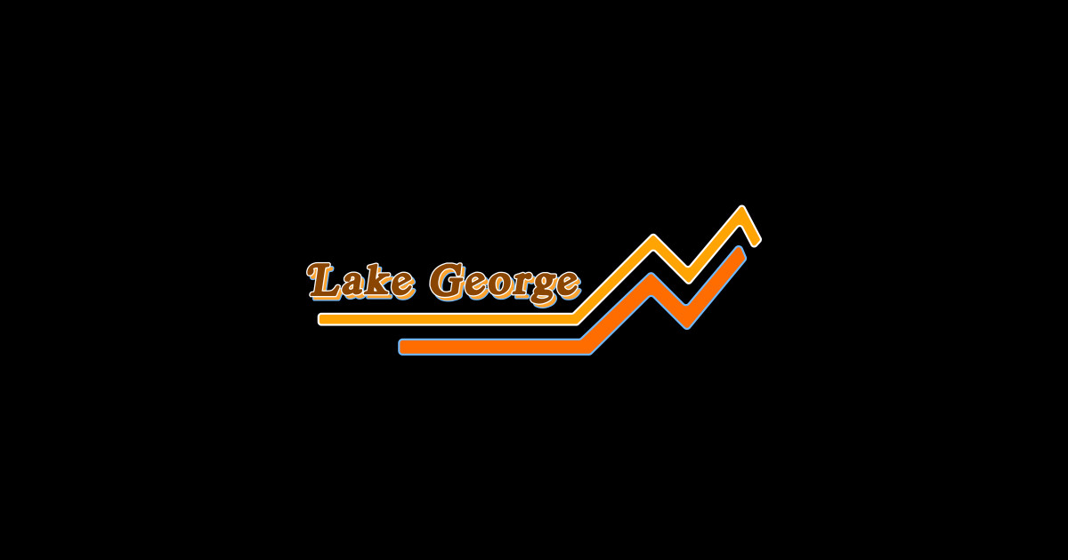 Lake George - Lake George - Sticker | TeePublic