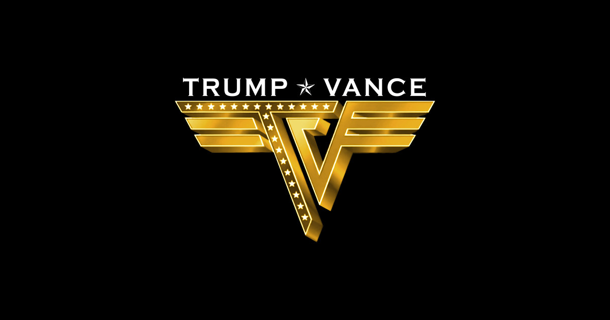 Trump Vance TV Rocker Gold Vintage Trump Vance 2024 - Trump Vance 2024 ...