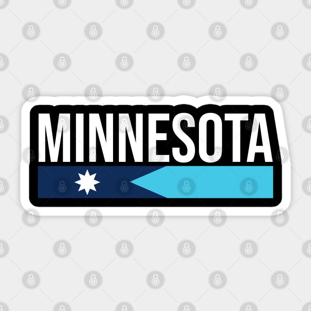 New Minnesota Flag - New Minnesota Flag - Sticker | TeePublic
