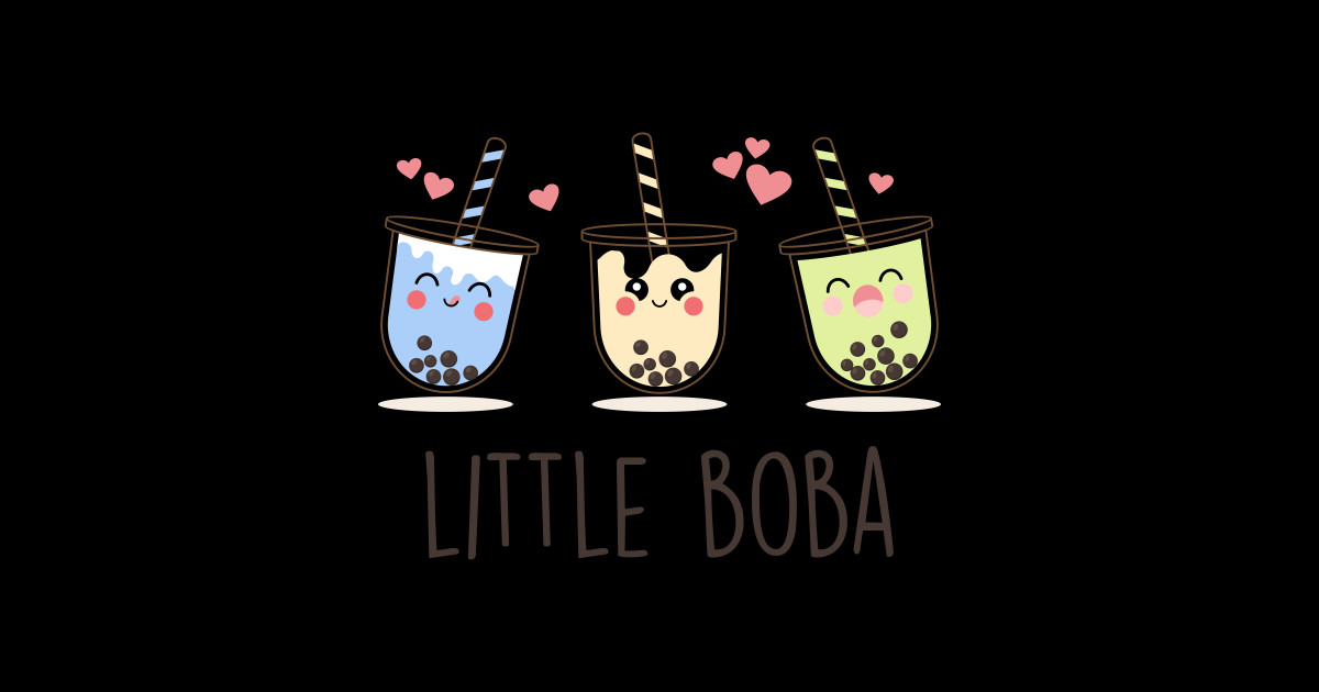 Cute Boba Characters - Kawaii Boba - Sticker | TeePublic
