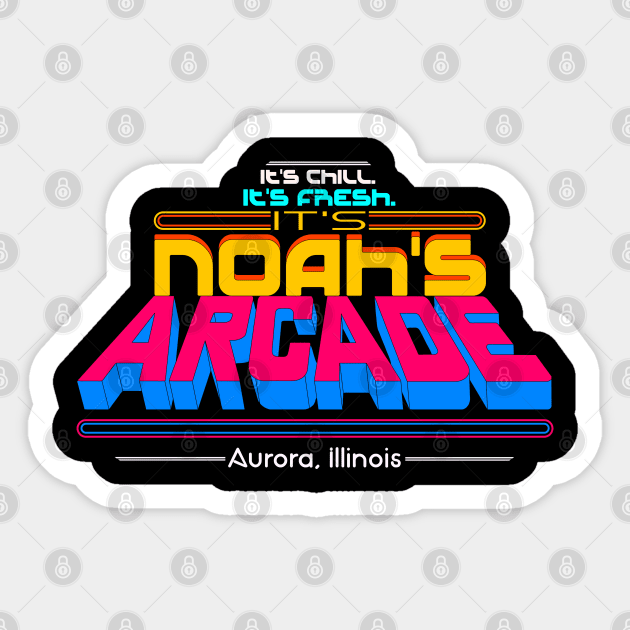 Wayne's World // Noah's Arcade - Waynes World - Sticker | TeePublic