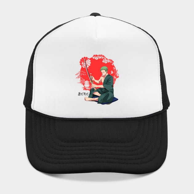 Roronoa Zoro One Piece - Roronoa Zoro - Hat | TeePublic