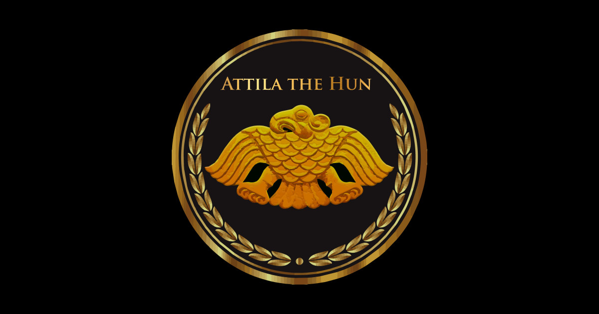 ATTILA THE HUN LOGO - Attila The Hun - Pin | TeePublic
