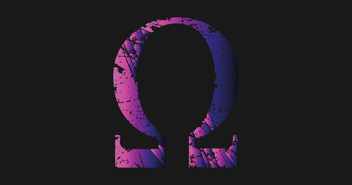 The mighty Omega Symbol, the grand closure - Omega Symbol - T-Shirt ...
