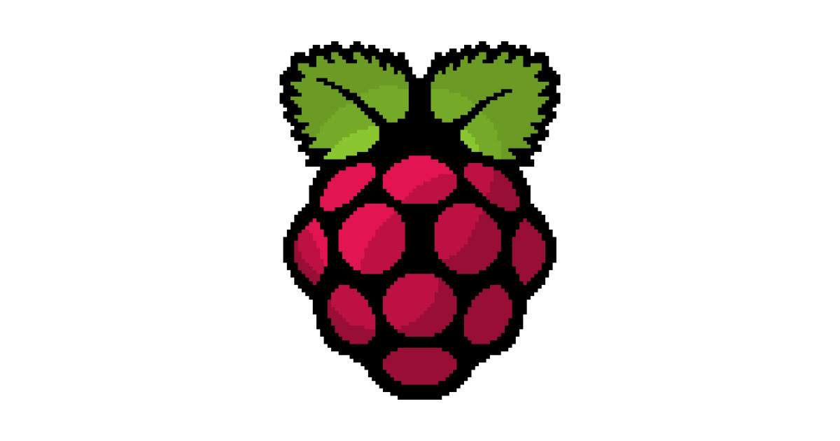 Raspberry Pi Pixel Logo - Raspberry Pi - T-Shirt | TeePublic