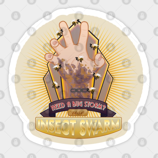 Insect Swarm Plasmid - Bioshock - Sticker | TeePublic