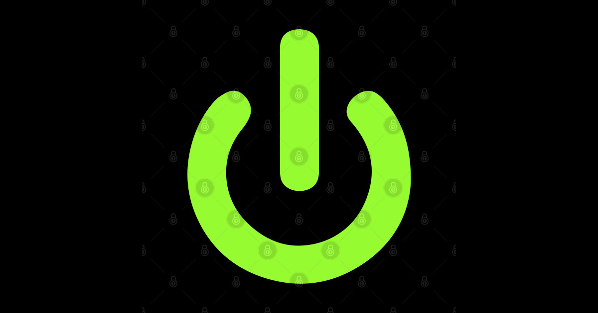 Power Up - Power Up - Sticker | TeePublic