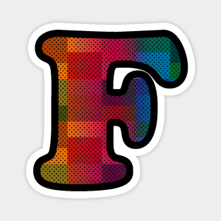 Letter F Capital Alphabet Magnets for Sale | TeePublic