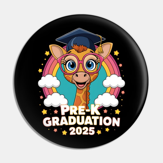 Pre-K Grad Graduation 2025 Celebrate Cute Giraffe Team - Pre K Grad ...