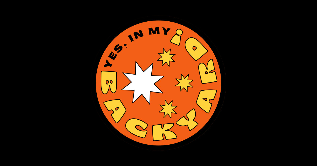 Yes, In My Backyard! Design - Yimby - Sticker | TeePublic