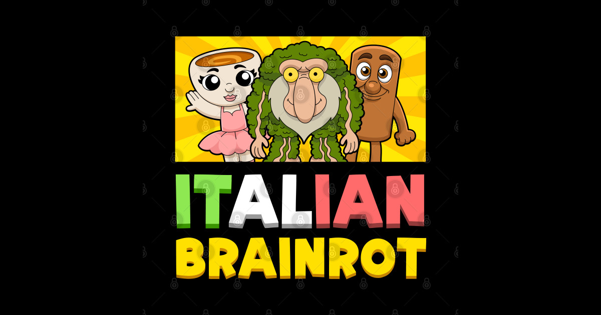 Italian Brainrot Funny Meme - Italian Brainrot - Hat | TeePublic