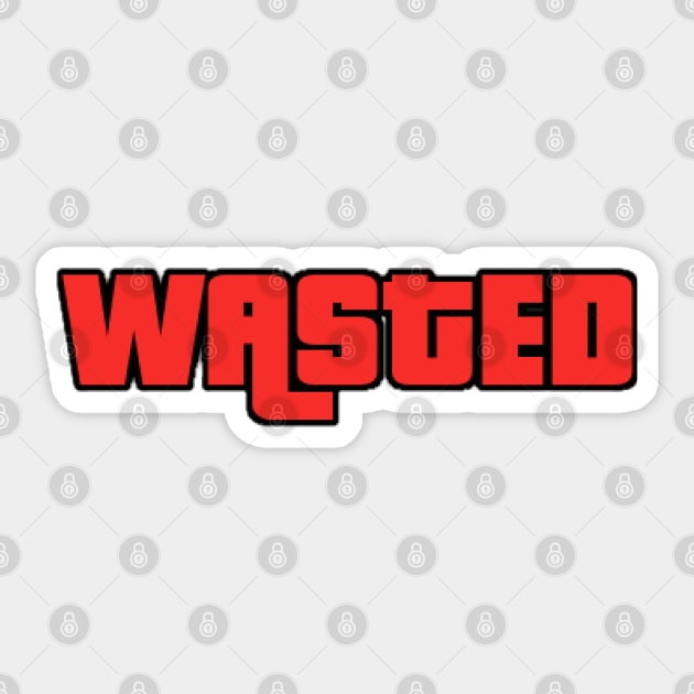 wasted logo font