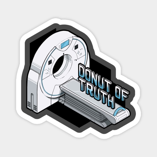 Donut of truth - CT scanner isometric illustration - Ct - Magnet ...