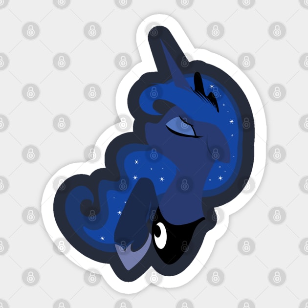 Princess Luna - My Little Pony - Sticker | TeePublic