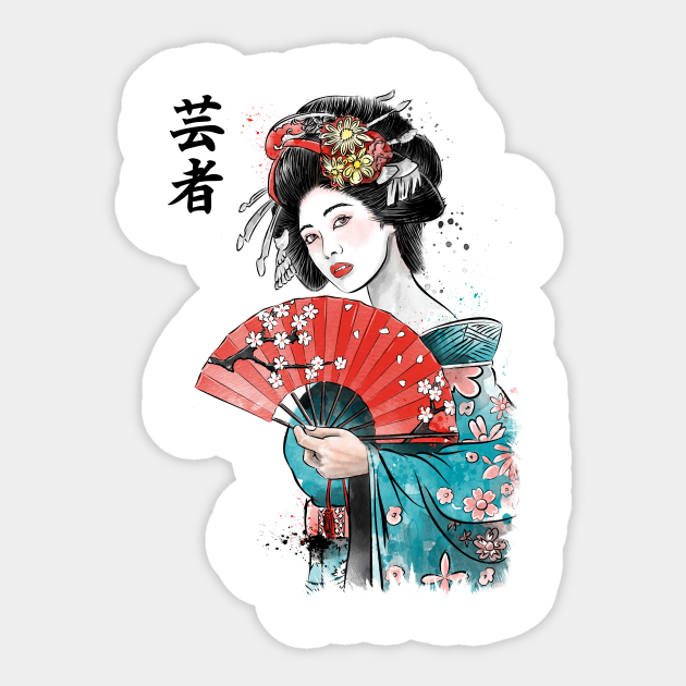 Geisha - Geisha - Sticker | TeePublic