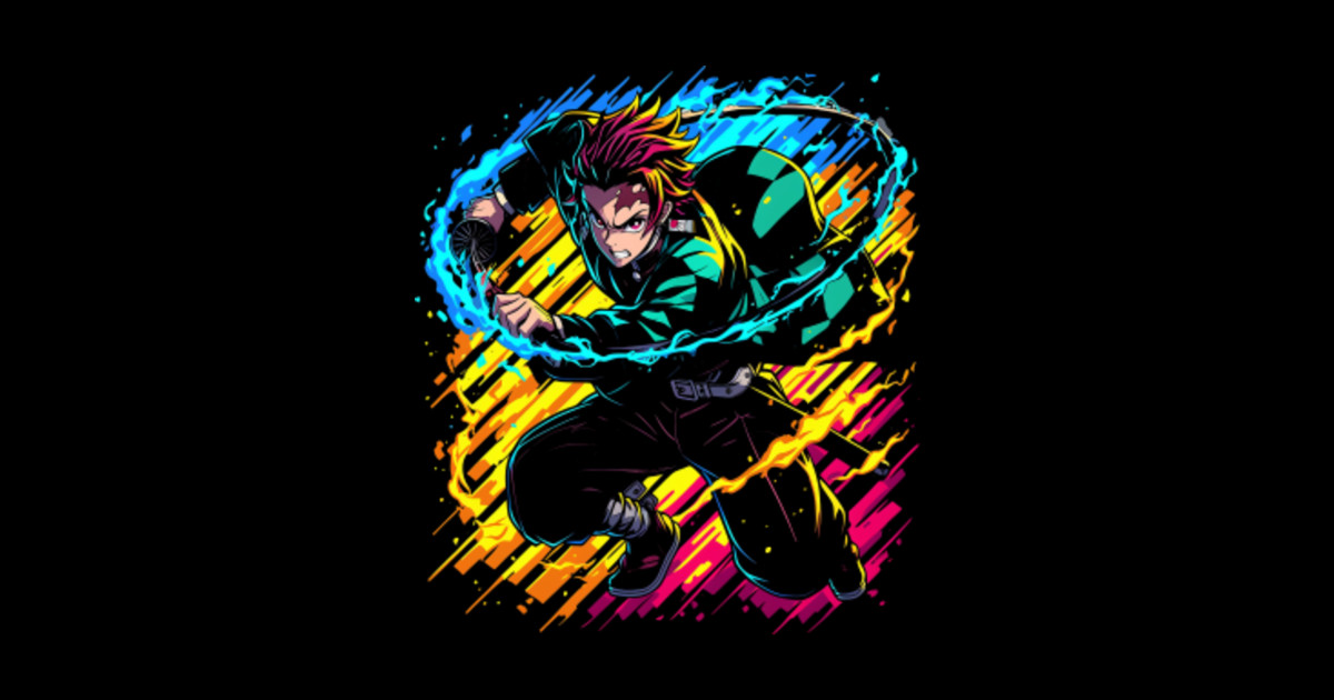 Tanjiro Kamado Demon Slayer Fan Art - Tanjiro Kamado Demon Form ...