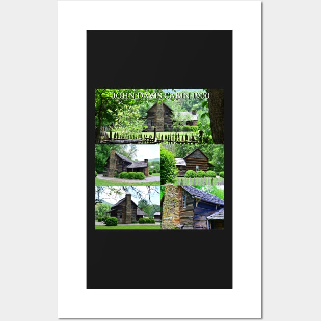 John Davis cabin circa 1900 poster work - John Davis Cabin - Posters ...