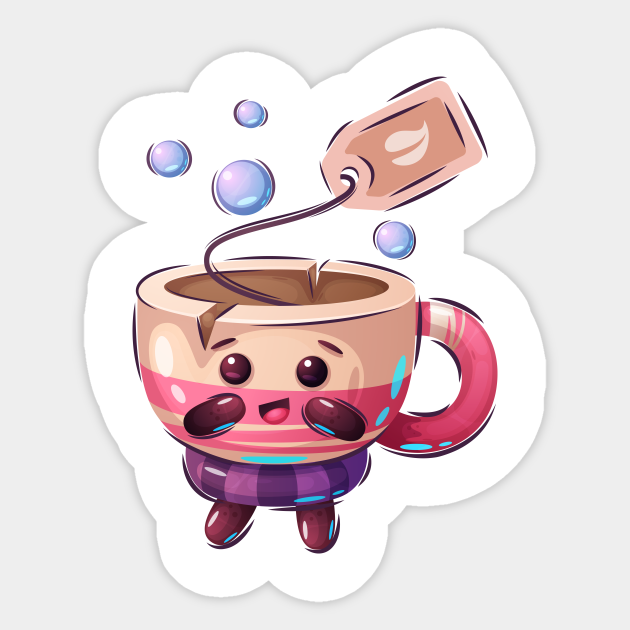 Funny Cup concept art - Funny Cup - Sticker | TeePublic
