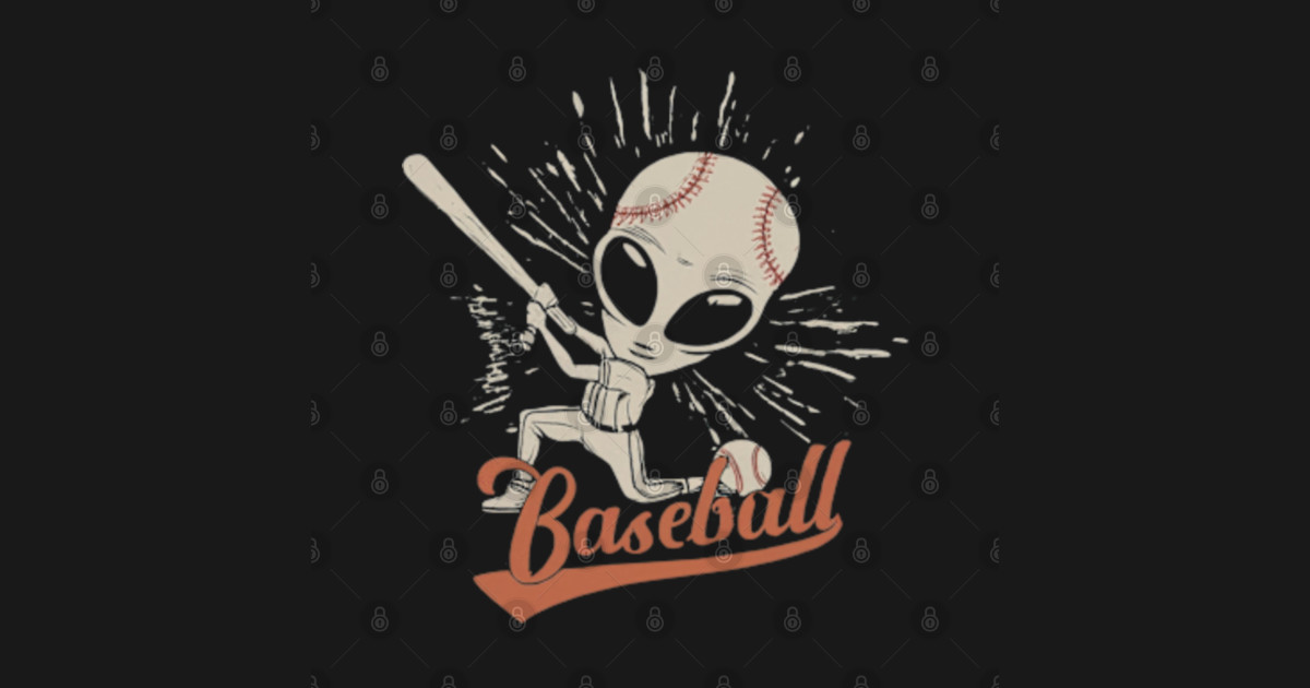 Alien Baseball - Alien - T-Shirt | TeePublic