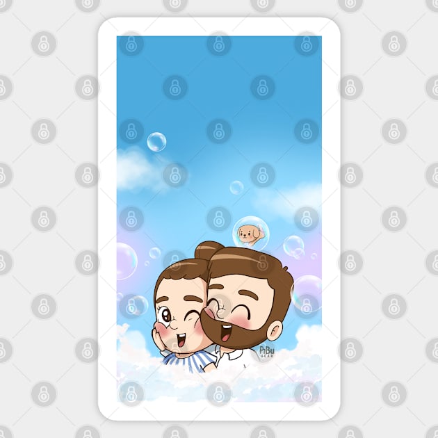 Bubbles - Giggle - Sticker | TeePublic