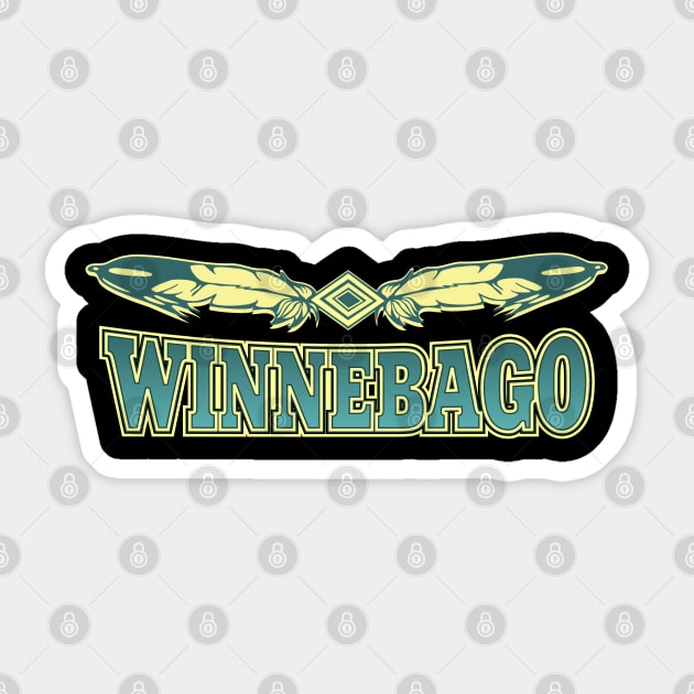 Winnebago Tribe - Winnebago - Sticker | TeePublic
