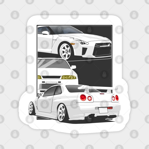Nissan Skyline/GT-R Generations Evolution - Nissan Skyline Gt R ...