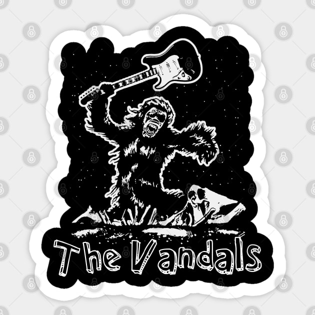 vandals monster smash - The Vandals - Sticker | TeePublic
