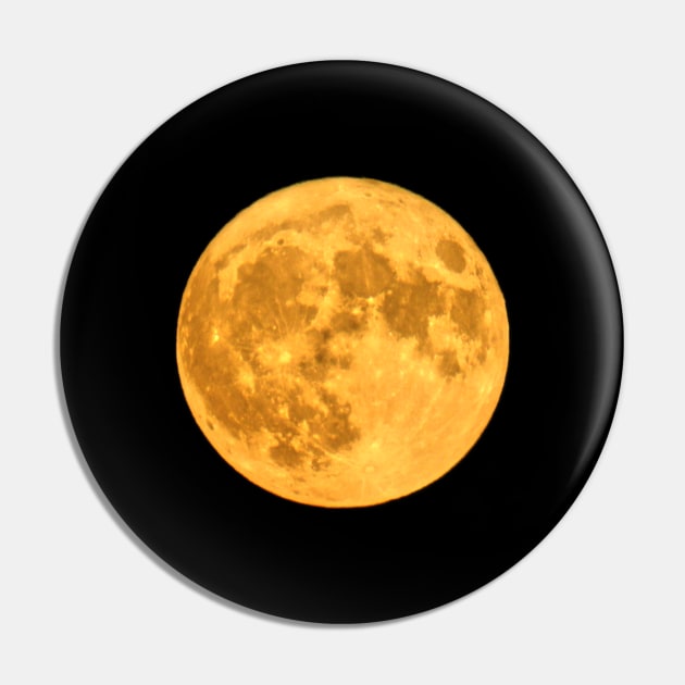 Full moon night sky the moon - Full Moon - Pin | TeePublic