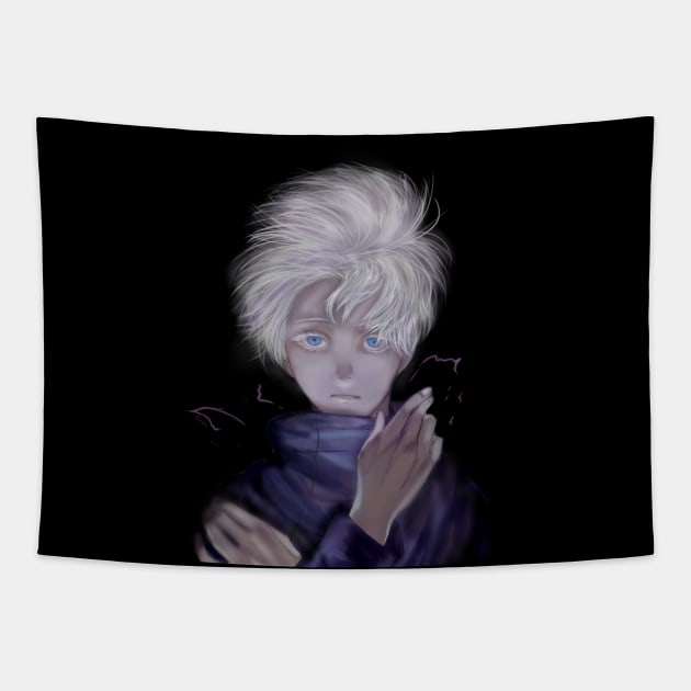 Gojo Satoru Fanart - Jujutsu Kaisen - Tapestry | TeePublic