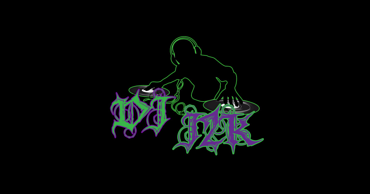 J2k logo gothic - Dj Logo - Magnet | TeePublic