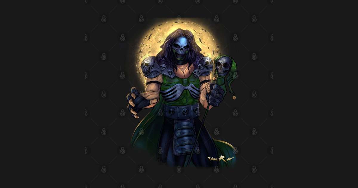 Mortis wrestling Art design - Mortis - T-Shirt | TeePublic