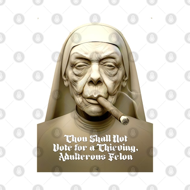 Puff Sumo: Thou Shall Not Vote for a Thieving, Adulterous Felon On a ...