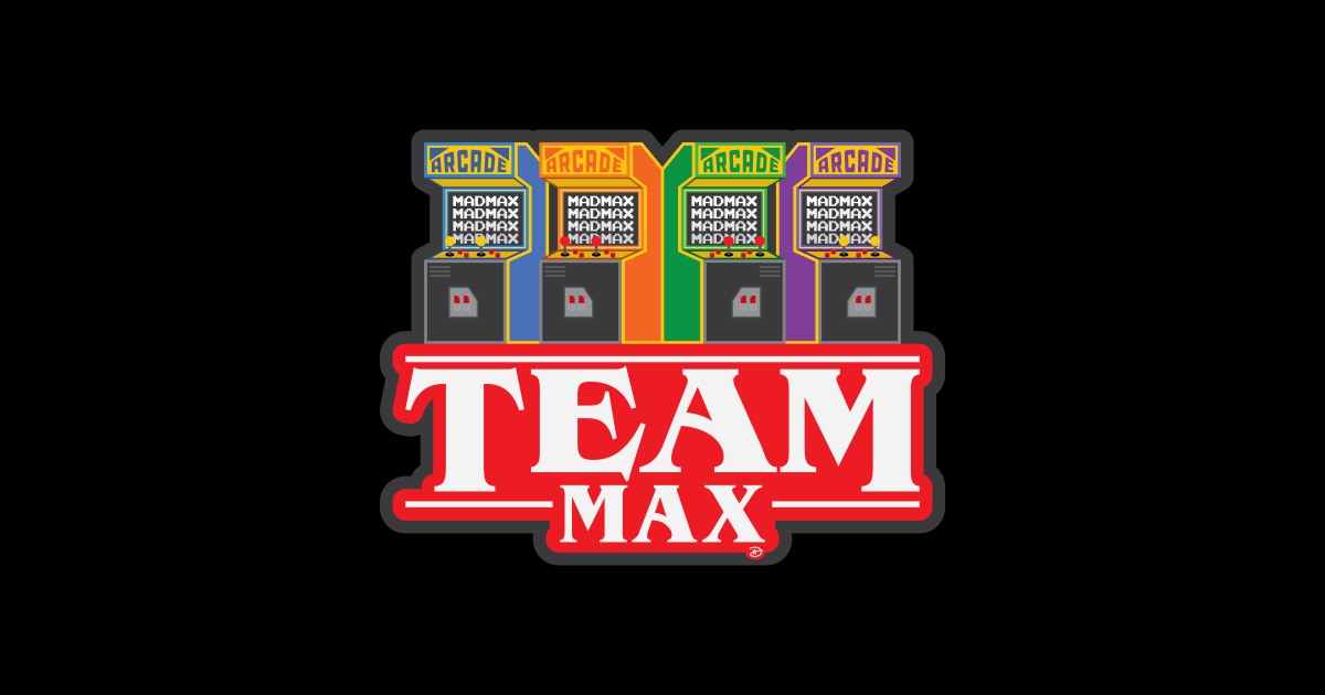 Stranger Teams: Max - Stranger Things - Sticker | TeePublic